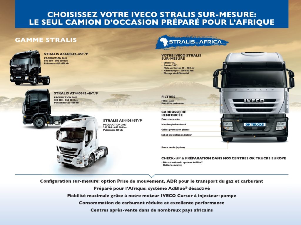 Iveco Stralis d'occasion en crédit-bail - Groupe Premium Maroc